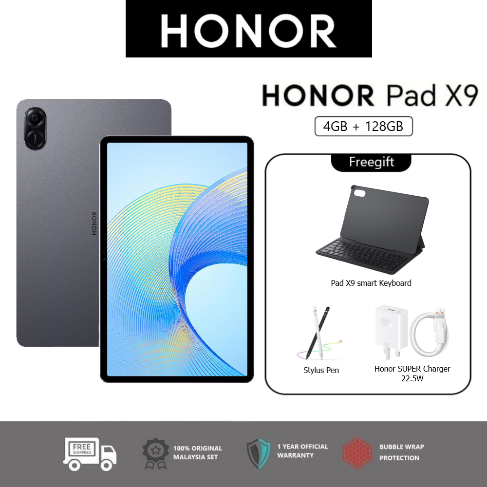 HONOR PAD X9 (4GB+128GB) LTE + WIFI | Snapdragon 685 | Original Honor Product | Warranty by ...