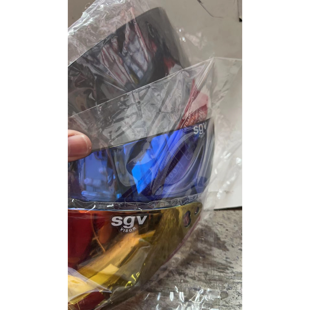 SGV RIDER 2 , CRUISER 2 ORIGINAL VISOR ( TINTED , IRIDIUM RED , BLUE ...