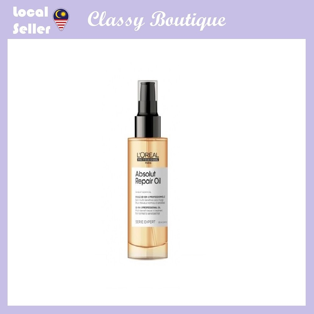 Loreal Professional Absolut Repair Oil 10 in 1 Multi-benefit Leave In ...