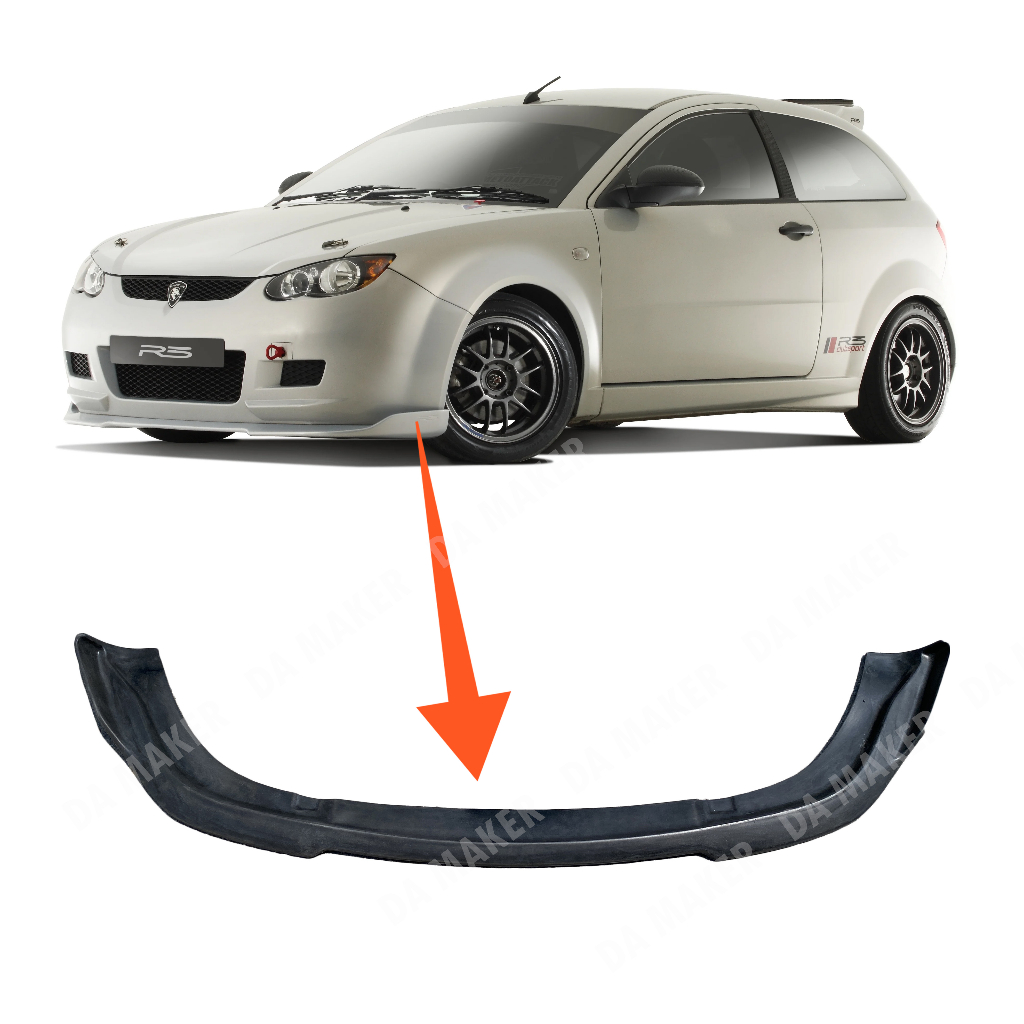 【Ready Stock】PROTON SATRIA NEO R3 FRONT LIP (MATERIAL PUR) GETAH ...