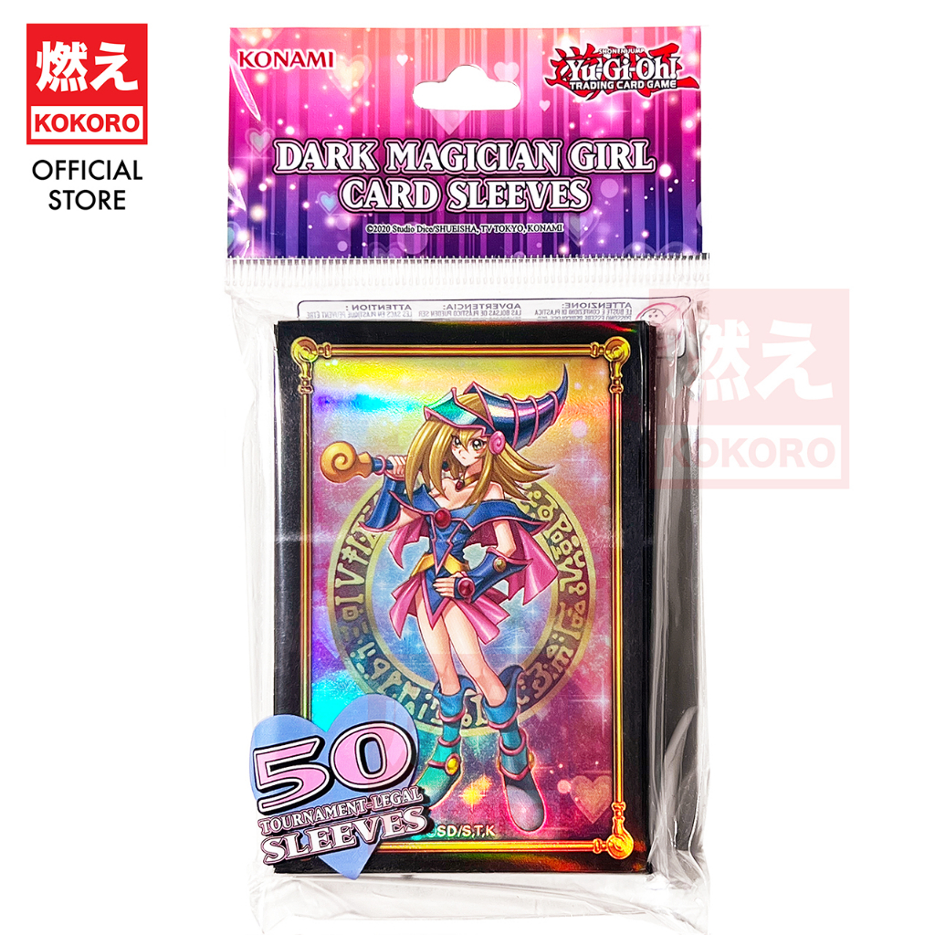 YUGIOH CARD Sleeve Dark Magician Girl Official Card Sleeves [KOKORO 游戏王] [SLEEVE] [卡套] [TCG ...