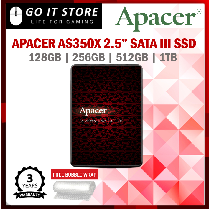 Apacer AS350 AS350X Panther 2.5" SATA III Internal Solid State Drives ...