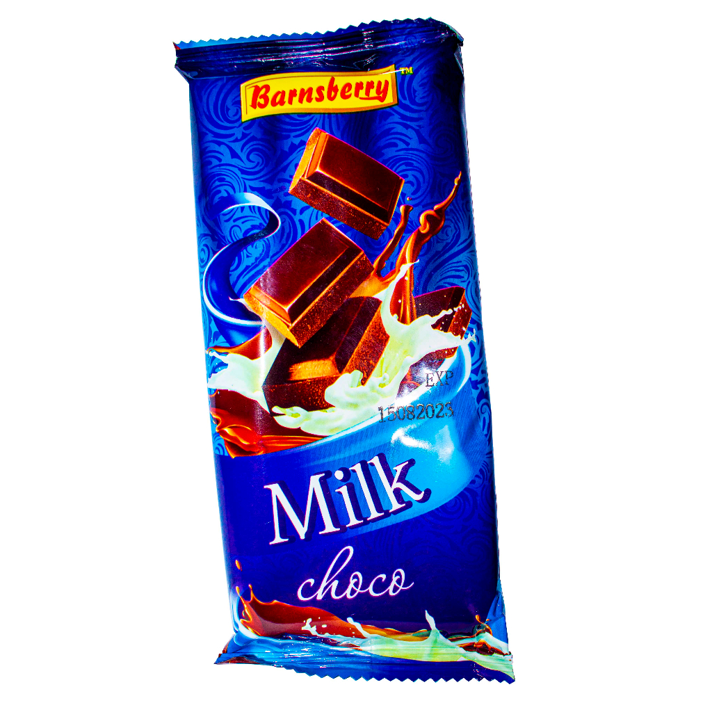 Barnsberry Milk Choco Bar 120g | Shopee Malaysia
