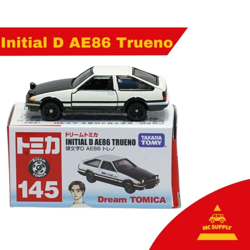 Takara Tomy Tomica Initial D Ae86 Trueno Diecast Car Toy Size Hotwheels No.145 Dream Tomica ...