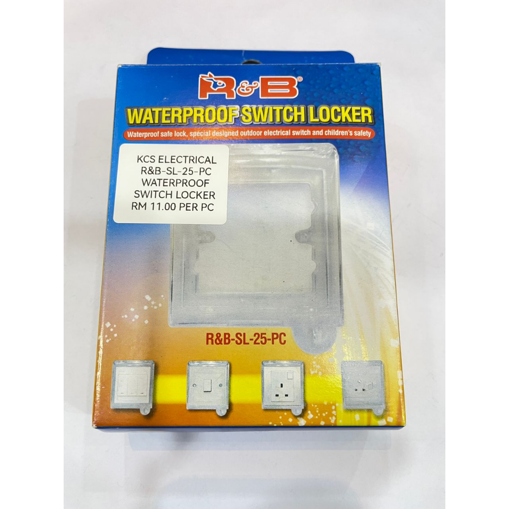 WATERPROOF SWITCH LOCKER (R&B) | Shopee Malaysia
