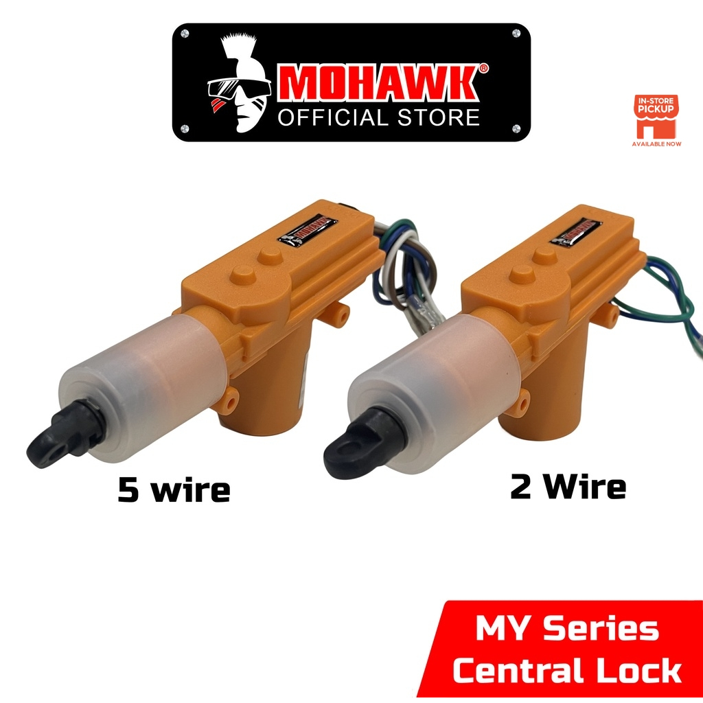 Mohawk Central Locking 12V Car Central Lock System Actuator Door Gun 2 ...