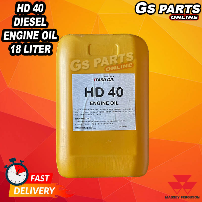 🚜DIESEL ENGINE OIL HD 40 18 LITER (##SATU ORDER UNTUK SATU TONG SAJA ...