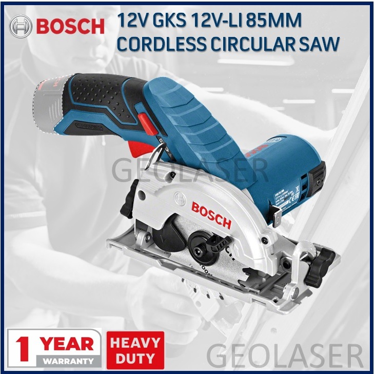 Bosch 12V GKS 12V-LI 85MM Cordless Circular Saw (SOLO) BODY ONLY ...