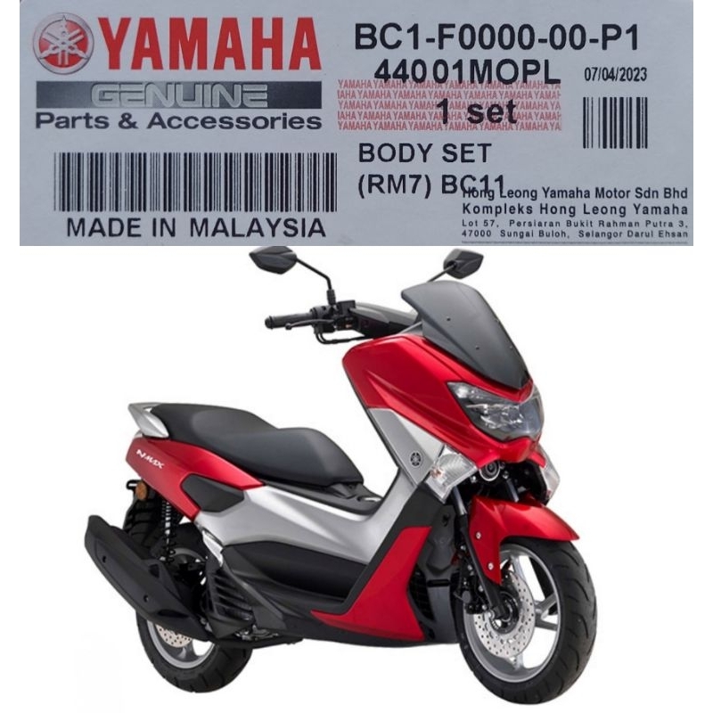 BODY SET COVER SET YAMAHA NMAX 155 N-MAX V1 100% ORIGNAL YAMAHA ...