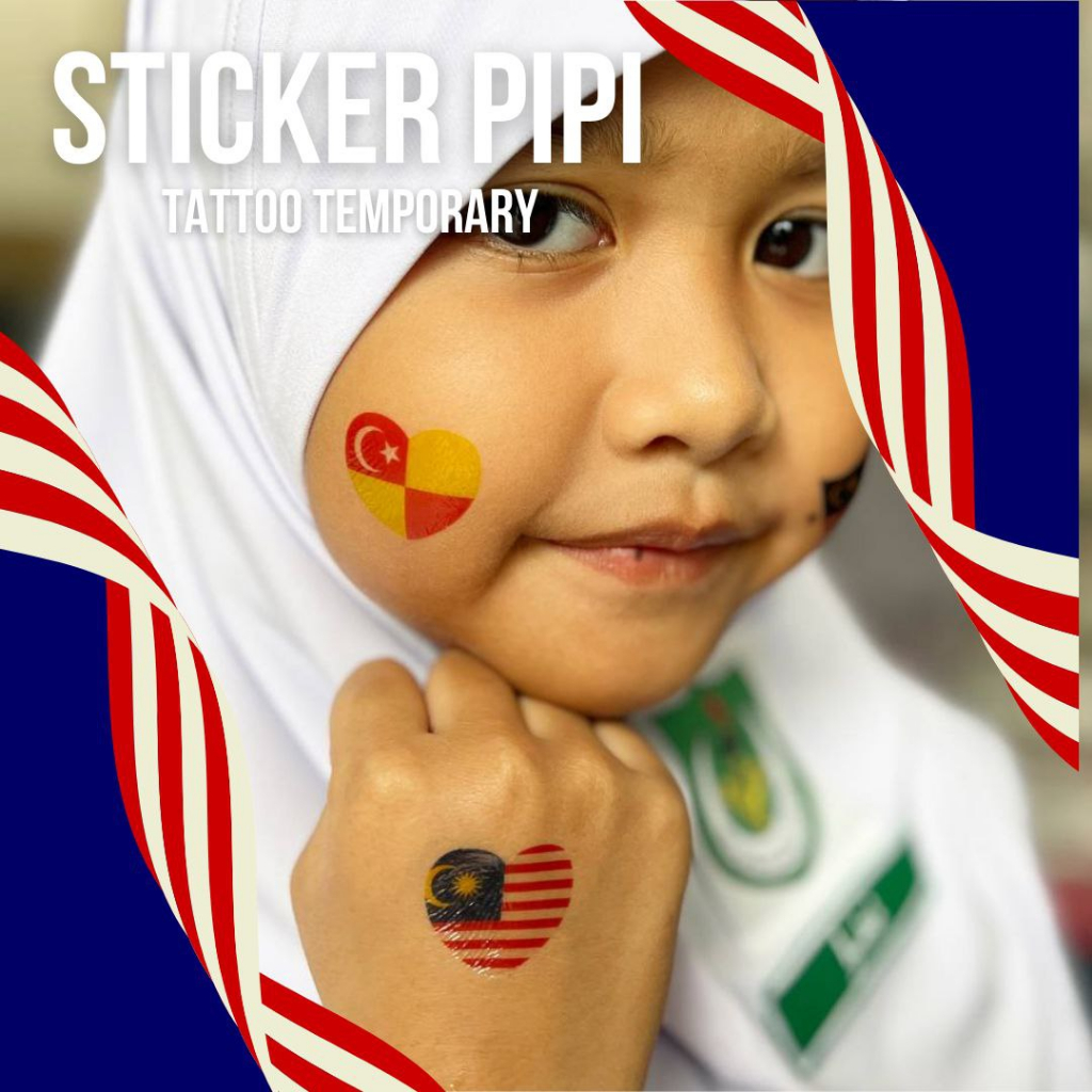 🔥HOT ITEM🔥 STICKER PIPI (TATTOO) MALAYSIA, STICKER PIPI PALESTINE ...