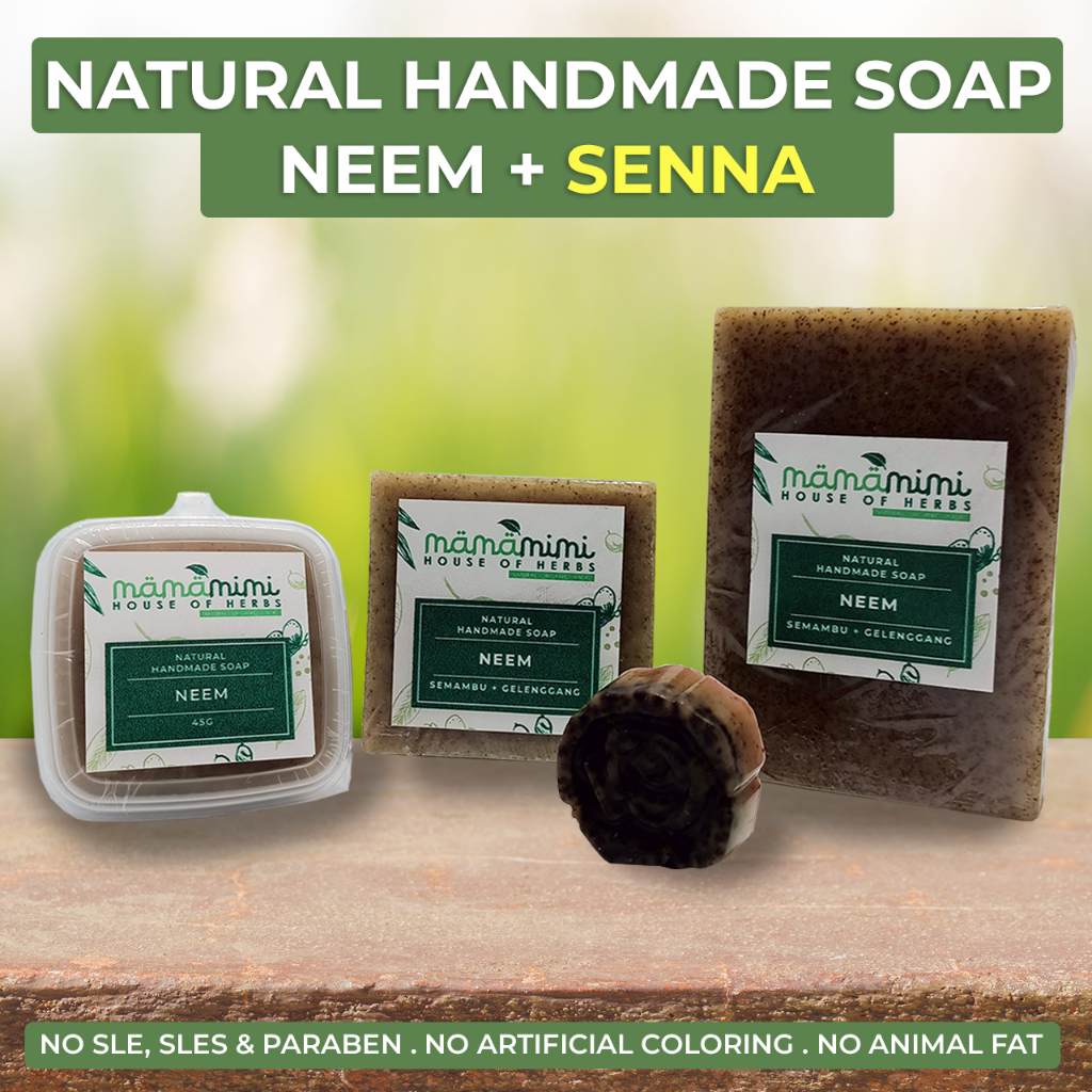 Sabun Semambu + Gelenggang / Neem + Senna Soap (Tester Size - 7g ...