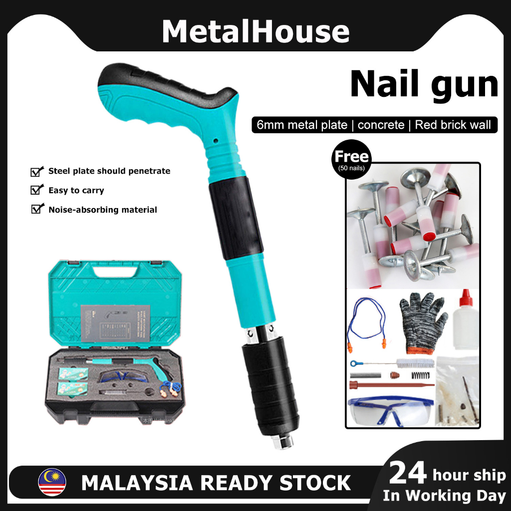 Manual Steel Nails Gun Mini Steel Rivet Gun Decorative ceiling Round ...