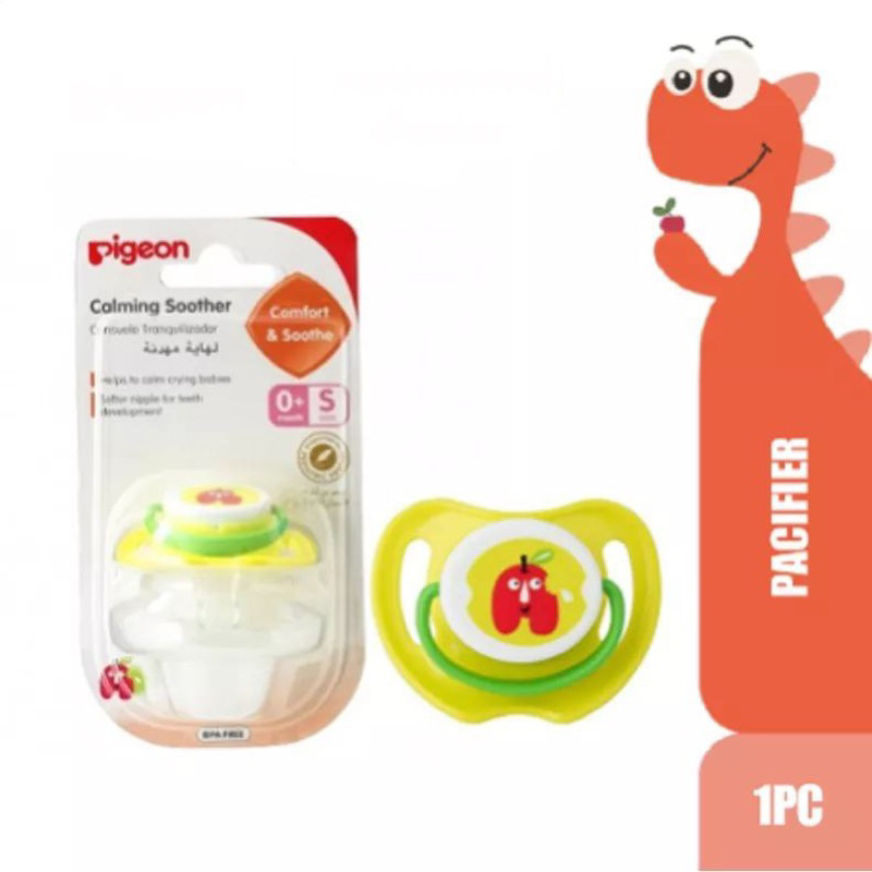 Pigeon Silicone Calming Soother Pacifier Weaning & Soothing | Shopee ...