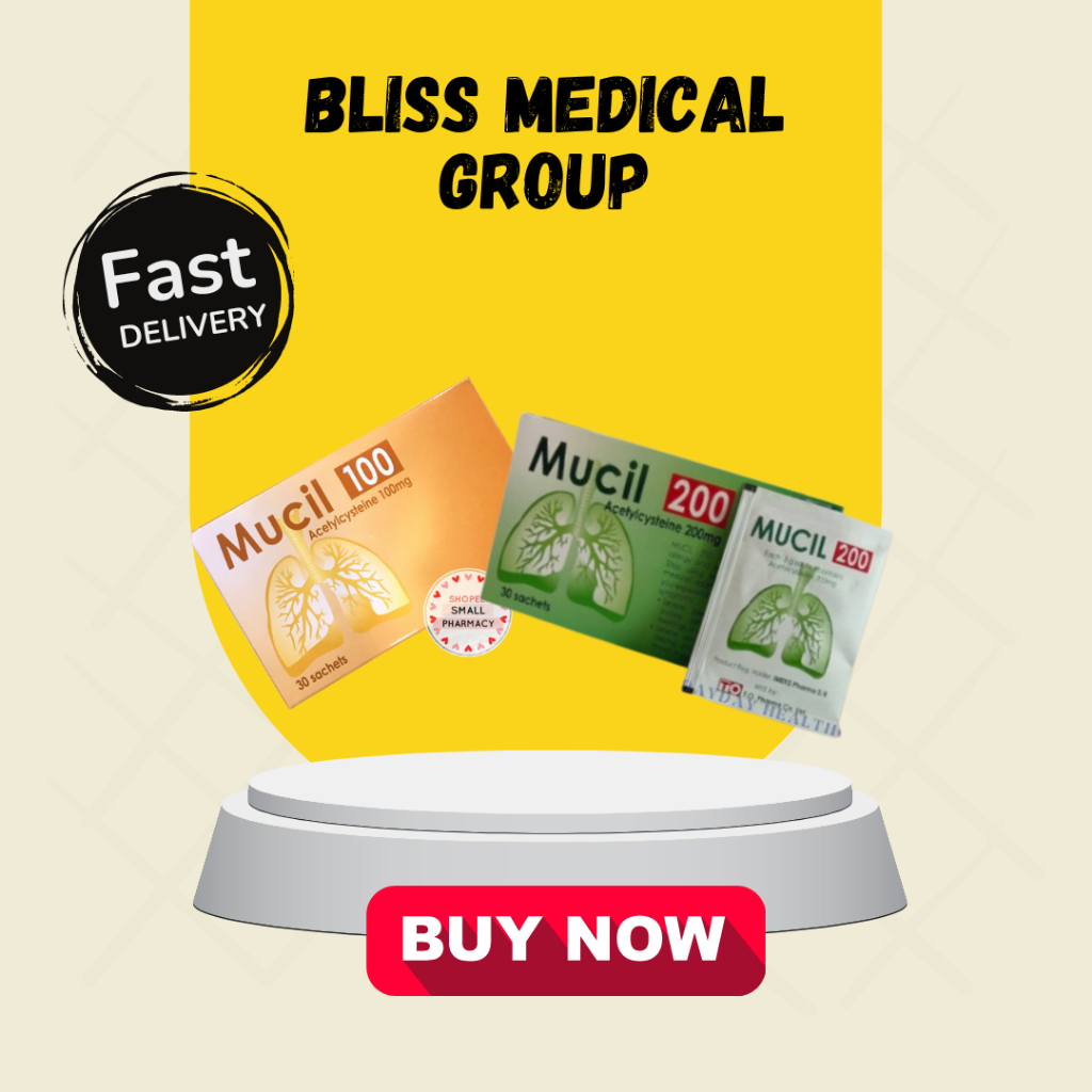 Mucil 100mg/200mg (1 Sachet)(Untuk kahak) | Shopee Malaysia