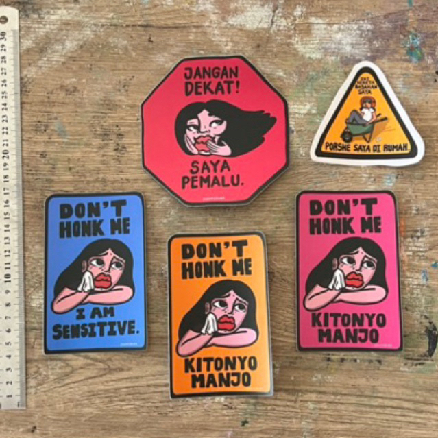 Funny Car Sticker Outdoor Waterproof | Shopee Malaysia