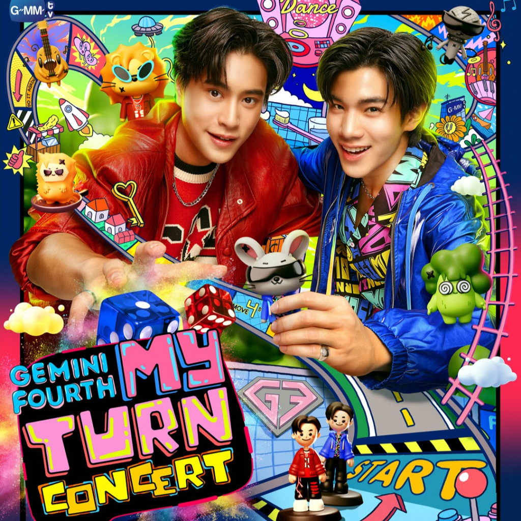 [🇹🇭 INSTOCK]🇲🇾 CCMYGO GMMTV | GEMINI FOURTH MY TURN CONCERT OFFICIAL MERCHANDISE | Shopee Malaysia
