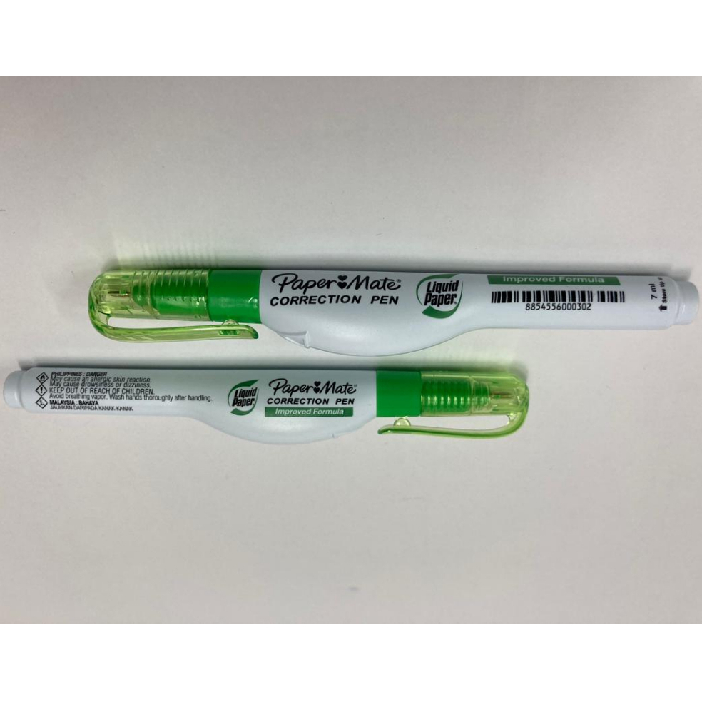 Paper Mate Liquid Paper Correction Pen 7ml / Pemadam Pen Paper Mate ...