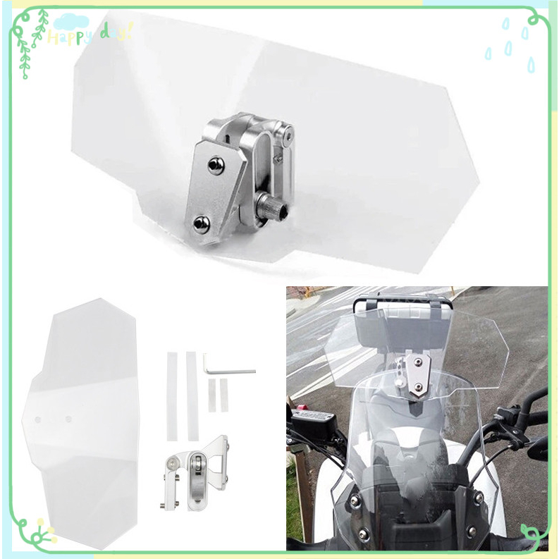 Areyourshop Universal Adjustable Clip On Windshield Extension Spoiler ...