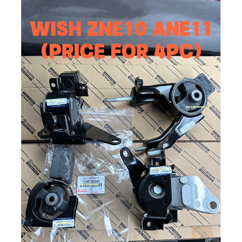 [THAILAND] TOYOTA WISH ZNE10 1.8 ANE11 2.0 ENGINE MOUNTNG SET | Shopee ...