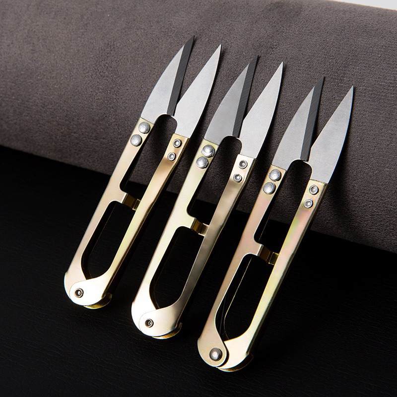 U-shaped embroidery scissors v-shaped household small scissors scissors ...