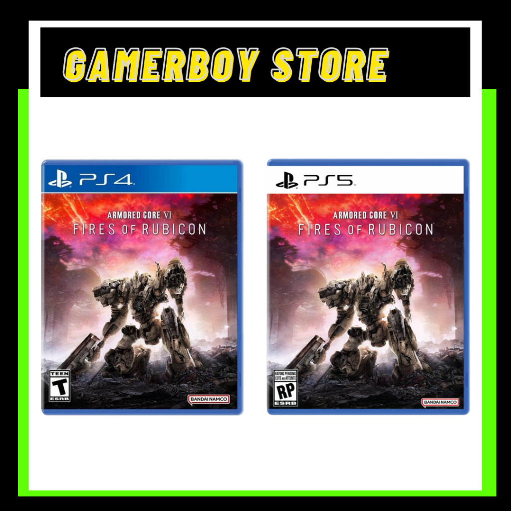 PS4/PS5 ARMORED CORE 6 FIRES OF RUBICON [R3] [ENGLISH] | Shopee Malaysia