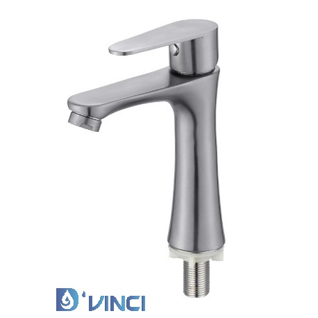 SUS304 Lever Type Heavy Duty Single Cold Tap Basin Tap Bathroom Tap ...