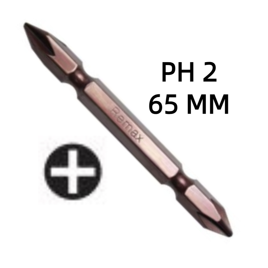 REMAX 2 WAY S2 MAGNETIC HEAD SCREWDRIVER SCREW BIT PH2 PH1 SLOT ...