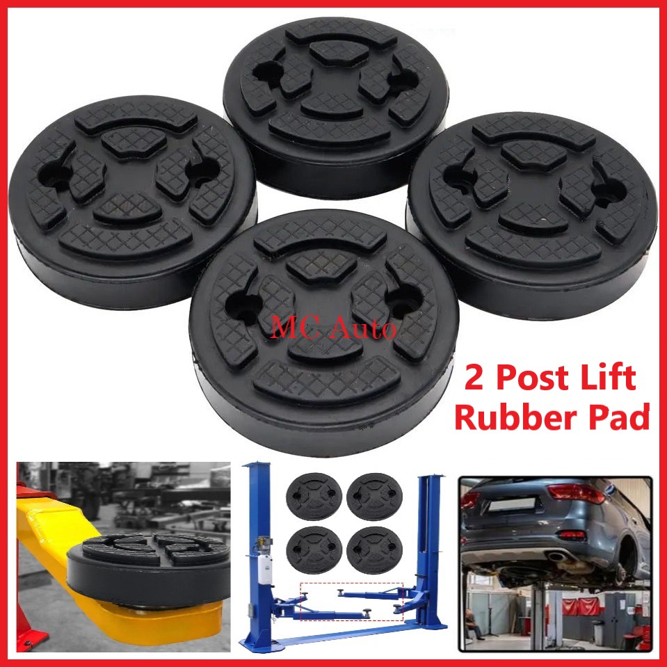 👍🏻Heavy Duty👍🏻 2 post lift Jack Rubber Pad Jack Rubber Block Getah Jack ...