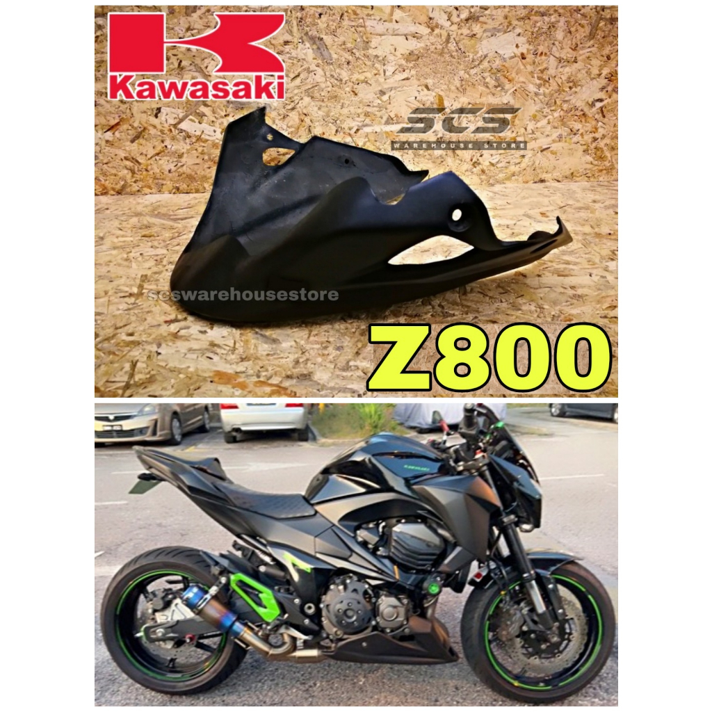 Belly Pan KAWASAKI Z800 Fiber Glass Lower Cover Sampan Motorcycle Z8 ...
