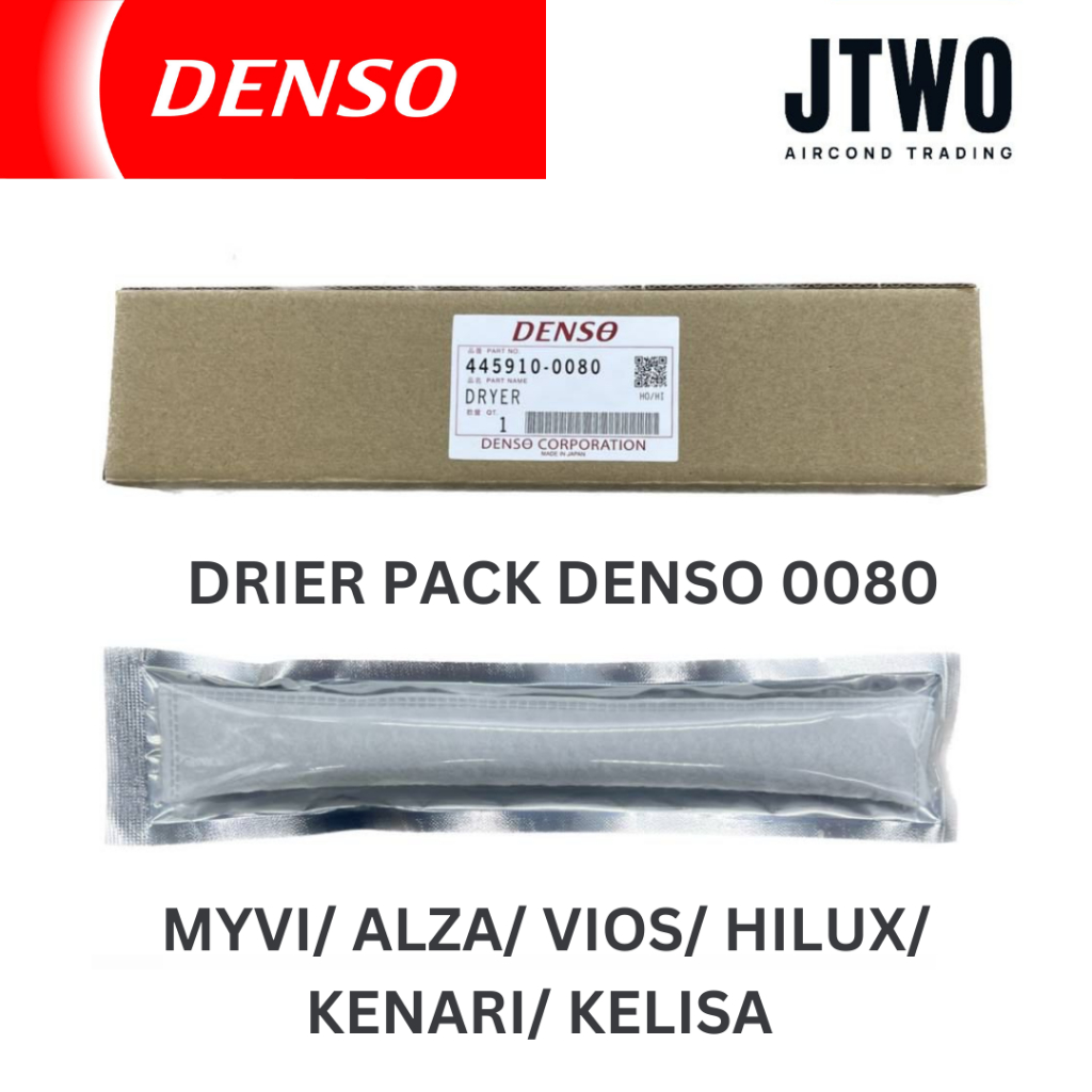 (ORIGINAL DENSO) RECEIVER DRIER PACK DENSO MYVI /ALZA/ VIOS/ HILUX ...