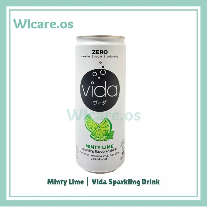 Minty Lime | Vida Sparkling Drinks | Shopee Malaysia