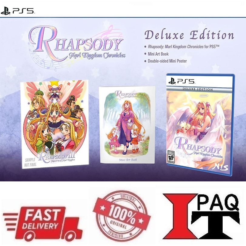 PS5 Rhapsody: Marl Kingdom Chronicles Deluxe Edition (R1 English ...