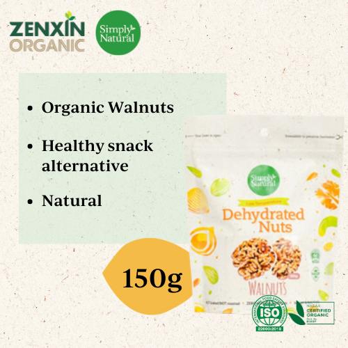 Simply Natural Dehydrated Walnuts 150g (NEW PACK) | Shopee Malaysia