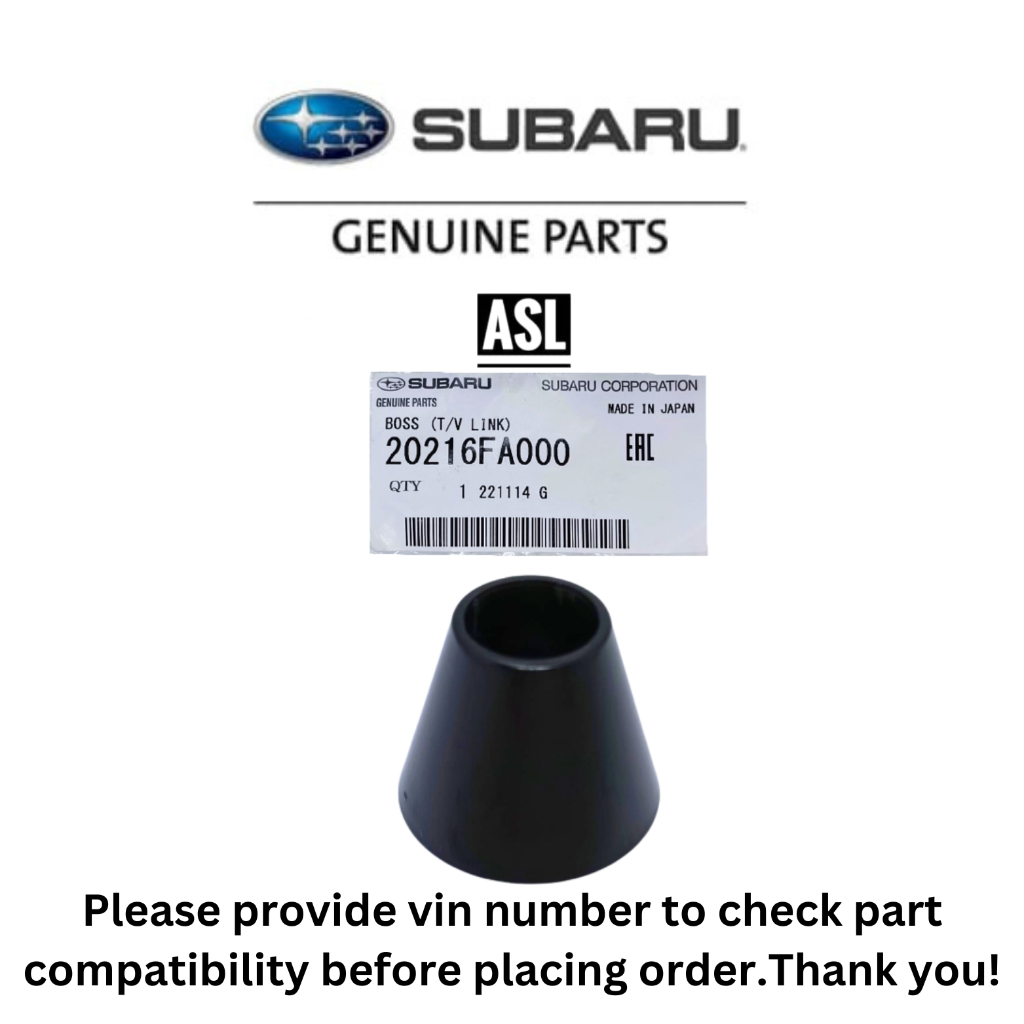 20216FA000 Genuine Subaru Boss Transverse Link Forester Impreza WRX STI ...