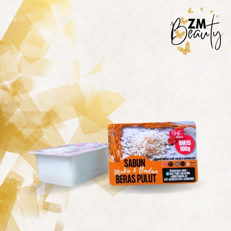[READY STOCK] Sabun Muka | Sabun Beras Pulut | Sabun Naturral | Sabun ...