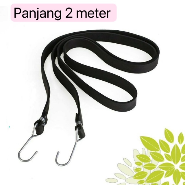Tali Getah Ikat Barang Motor Tyre 2 Cangkuk Ikat Barang (Stretch Cords ...