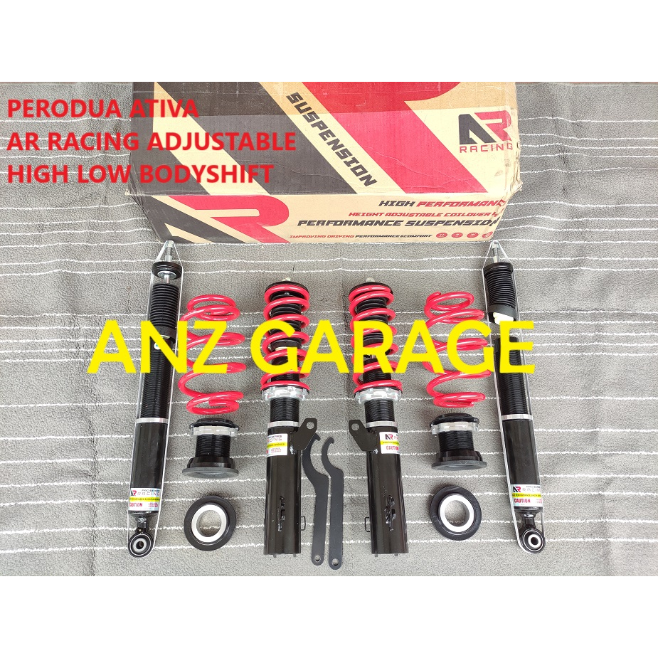 ATIVA AR RACING Adjustable High Low Bodyshift Suspension BOLEH SERVICE ...