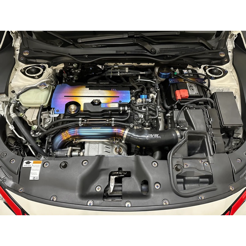 CHASING JS Honda Civic Type R Cooling Plate Engine Bay Titanium ...