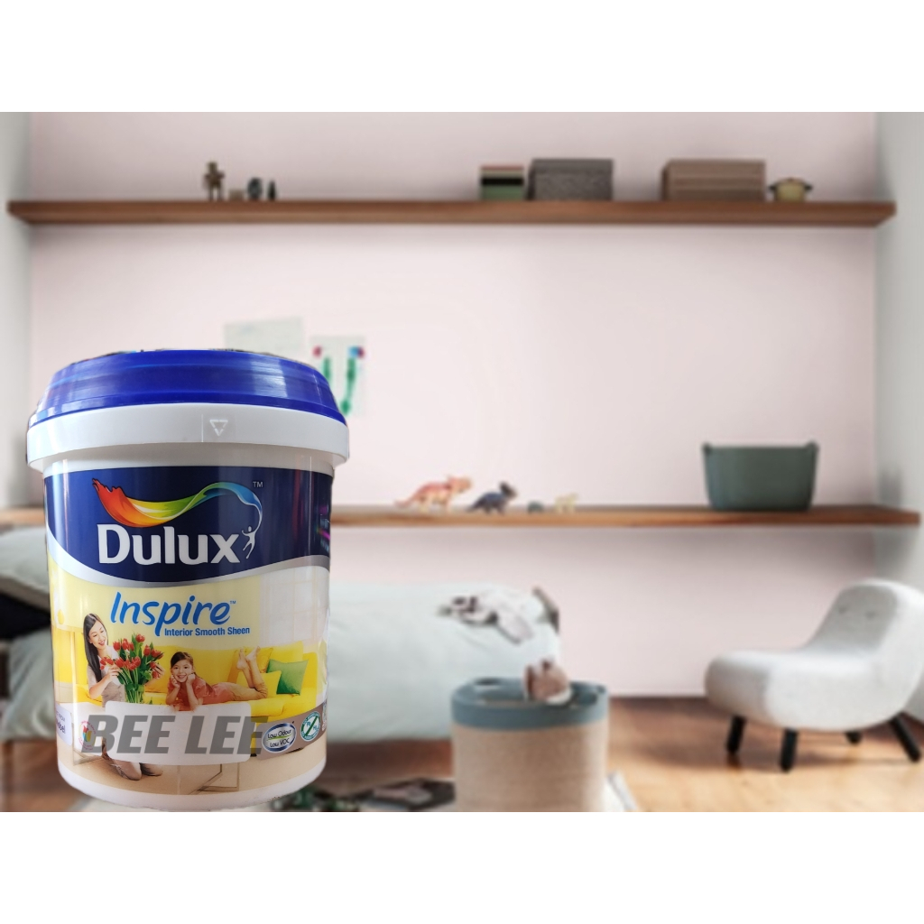 ((100% ORIGINAL))《DULUX Inspire Interior Smooth Sheen》 Paint Pink ...