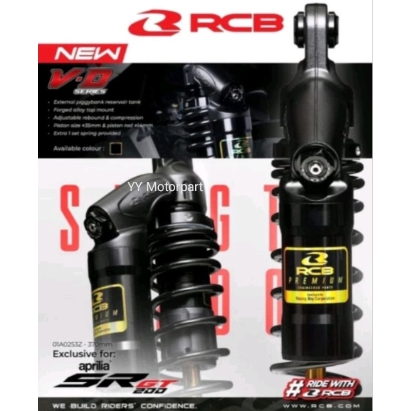 RCB VD Series 3 Step Adjustable Heavy Duty Absorber (free bubble wrap ...