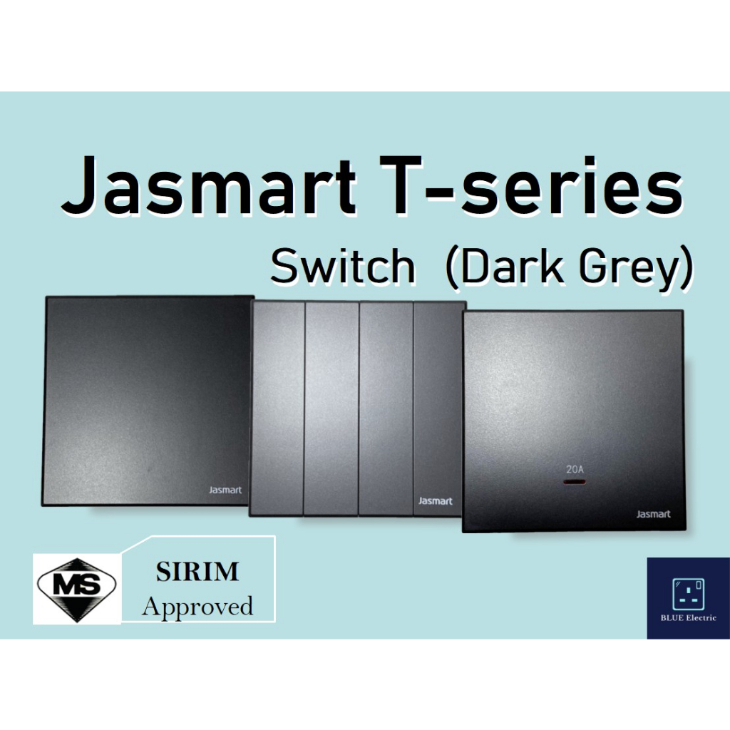Jasmart T-series Switch (dark grey) | Shopee Malaysia