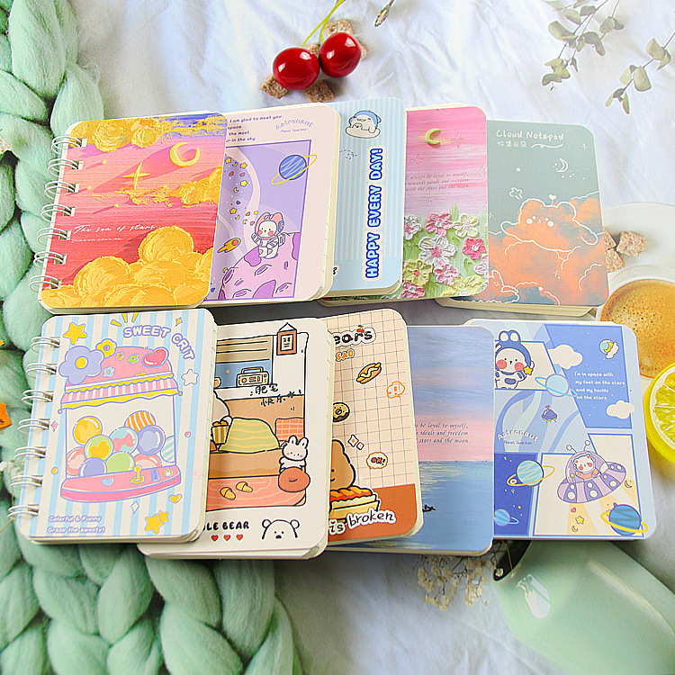 🔥Ready Stock🔥 Mini Cartoon Cute Notebook Notepad Buku Nota Kecil 口袋小本子 ...