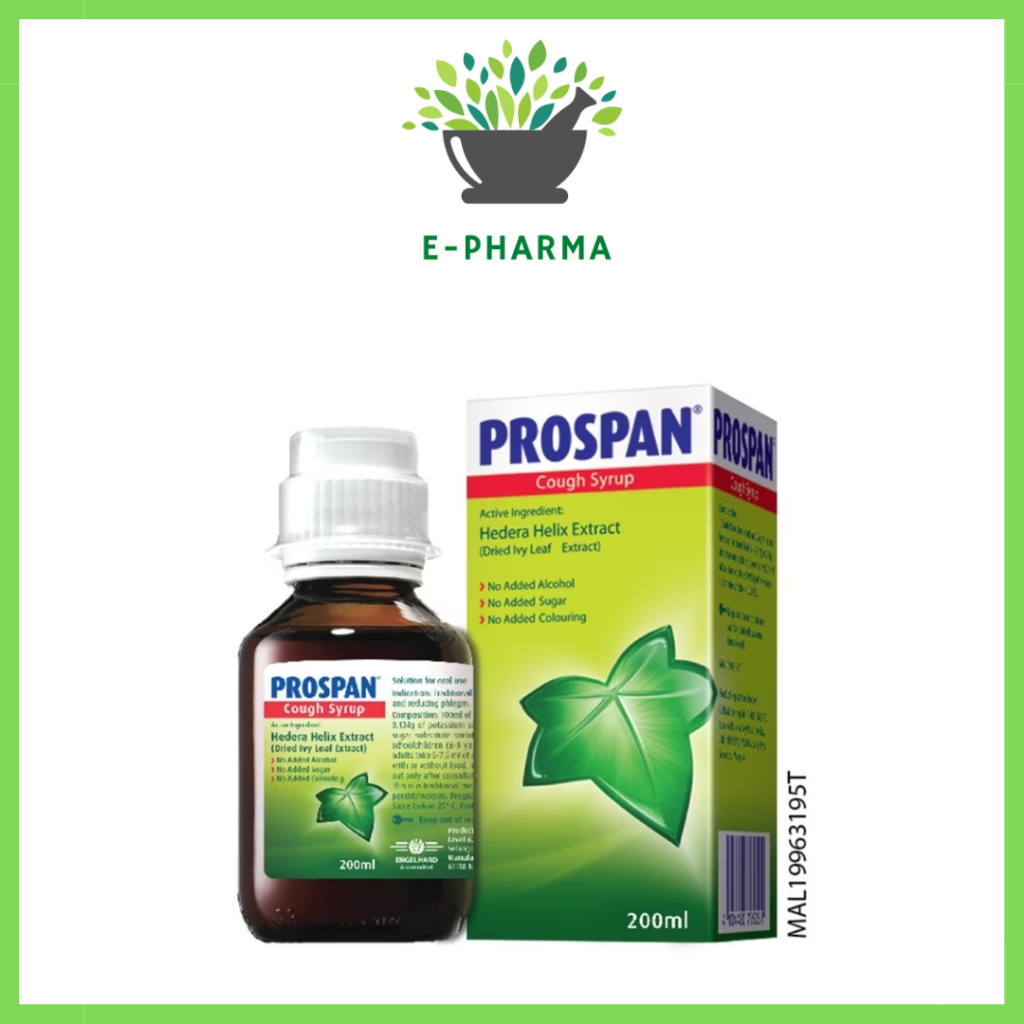 PROSPAN Cough Syrup 200ML | Shopee Malaysia