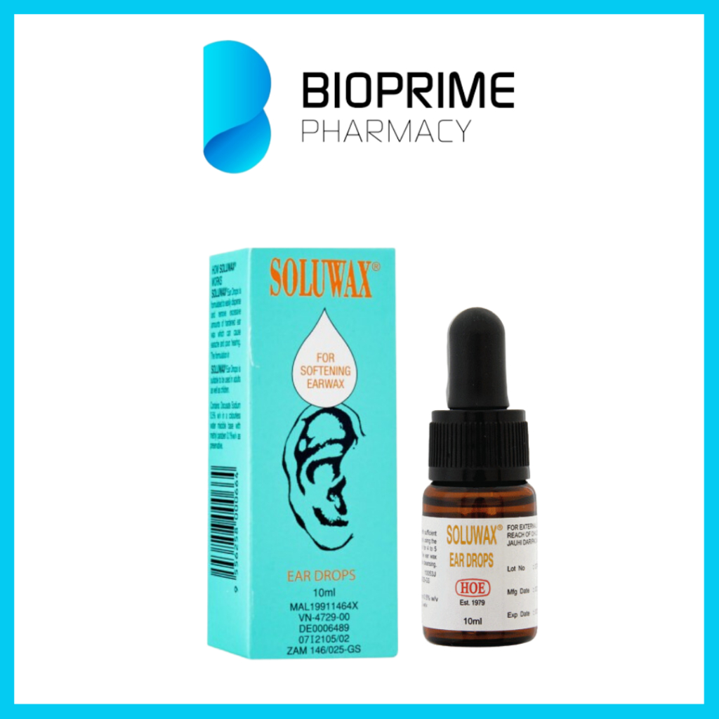 Hoe Soluwax Ear Drops 10ml | Shopee Malaysia