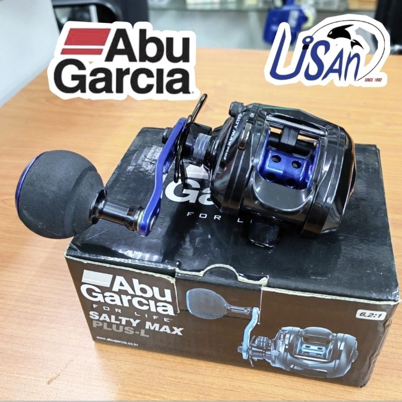 ABU GARCIA SALTY MAX PLUS - LEFT HAND JIGGING BAITCASTING REEL MESIN PANCING BC | Shopee Malaysia