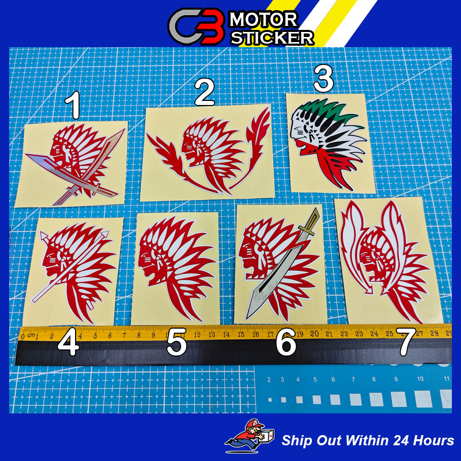 Apachee Designs Sticker Cutting Overlapping Pantul Cahaya / R27 ...