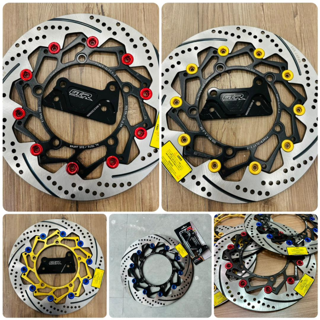ORIGINAL SMRT XMAX NVX R25 RACING FLOATING DISC PLATE 300MM SMRT DISC ...