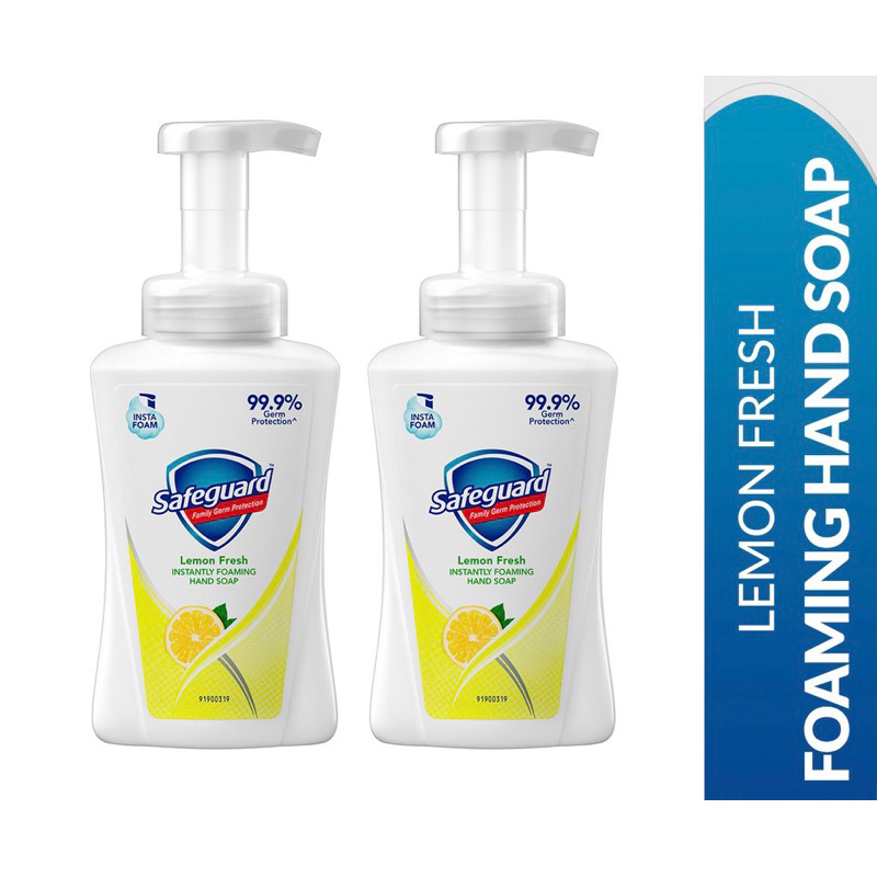 Safeguard Lemon Fresh Instant Foam Hand Soap 225ml Shopee Malaysia
