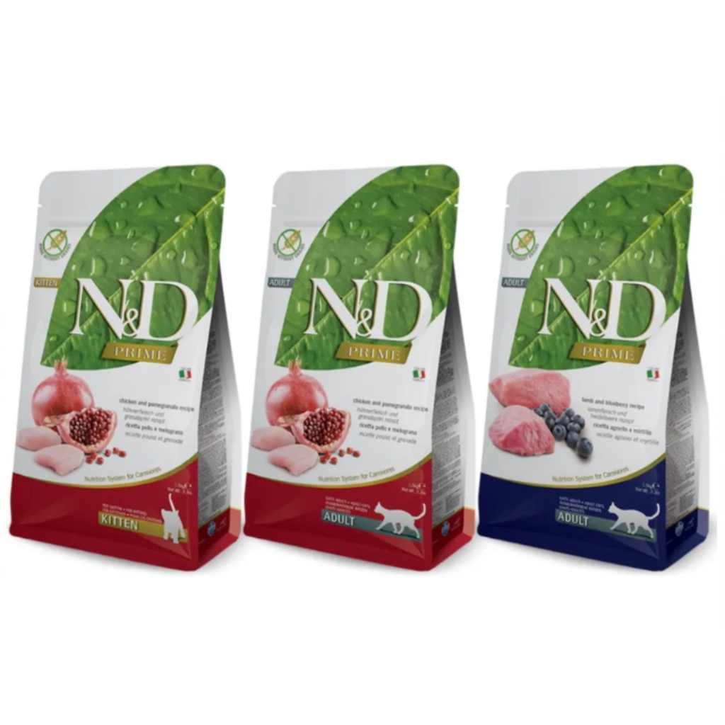 [REPACK] Farmina Natural & Delicious N&D Prime Adult/Kitten 500g & 1kg ...