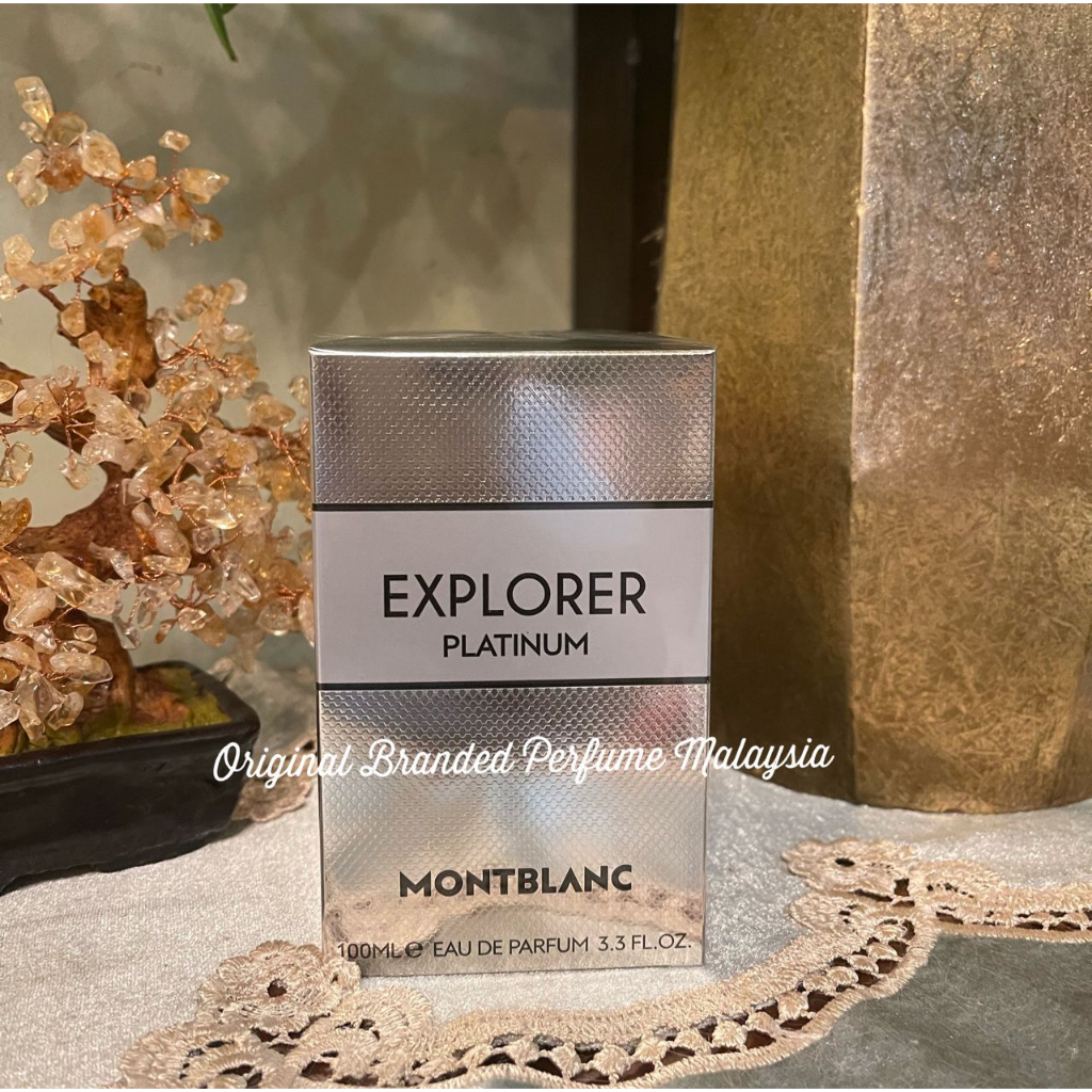 Mont Blanc Explorer Platinum EDP 100ML | Shopee Malaysia